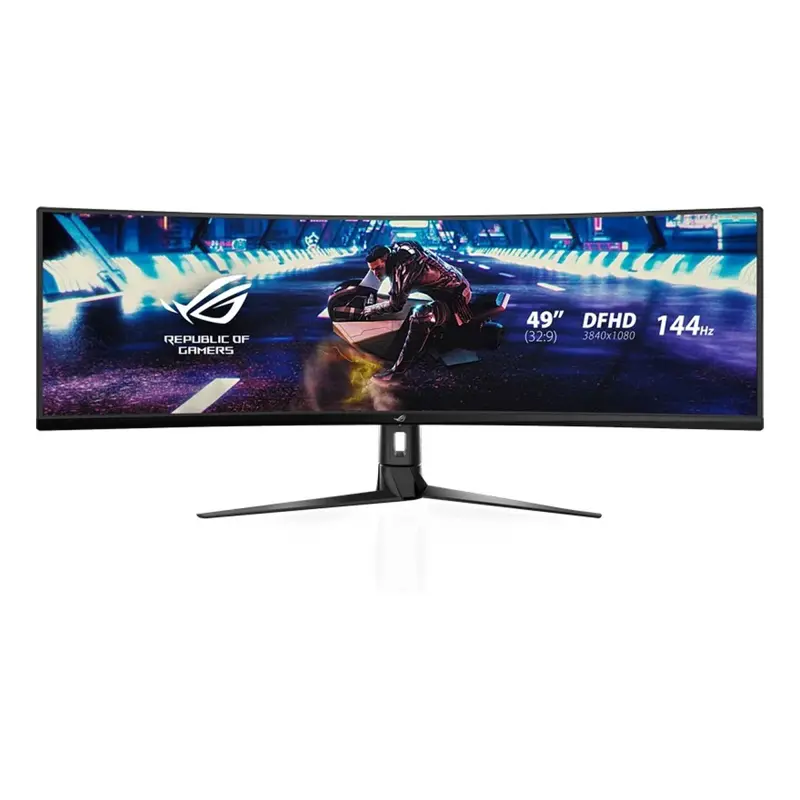 Monitor Curvo Asus Rog Strix XG49VQ 49" VA DUHD 144Hz Preto