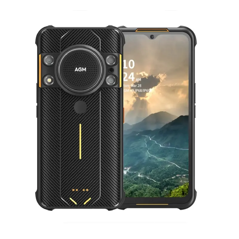 AGM H5 64GB/4GB Single SIM Preto/Laranja